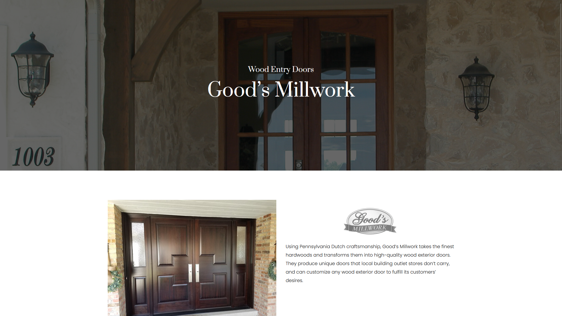 Good's Millwork | Eden Windows & Doors | Tulsa